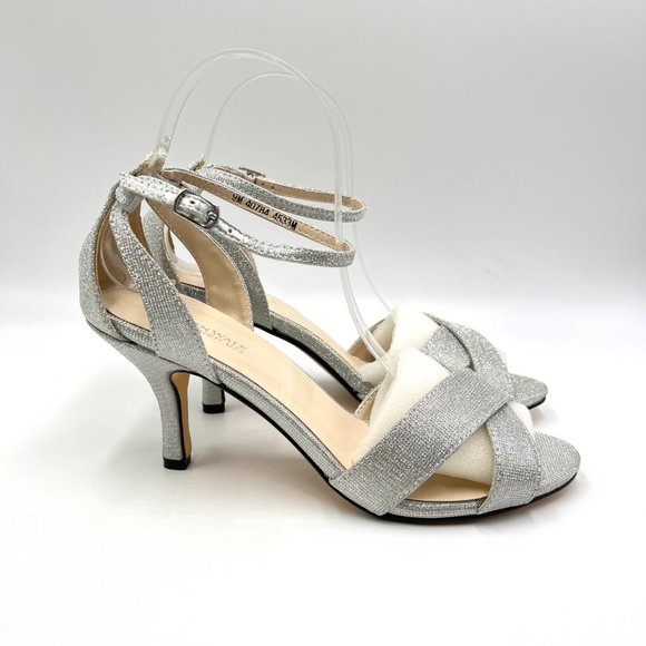 Touch Ups | Shoes | Benjamin Walk Touch Ups Womens Freya Silver Sparkly ...